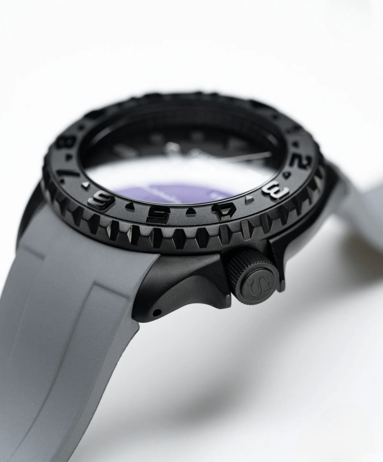 Custom Seiko Mod SKX Stealth Grey – ZJani Mods