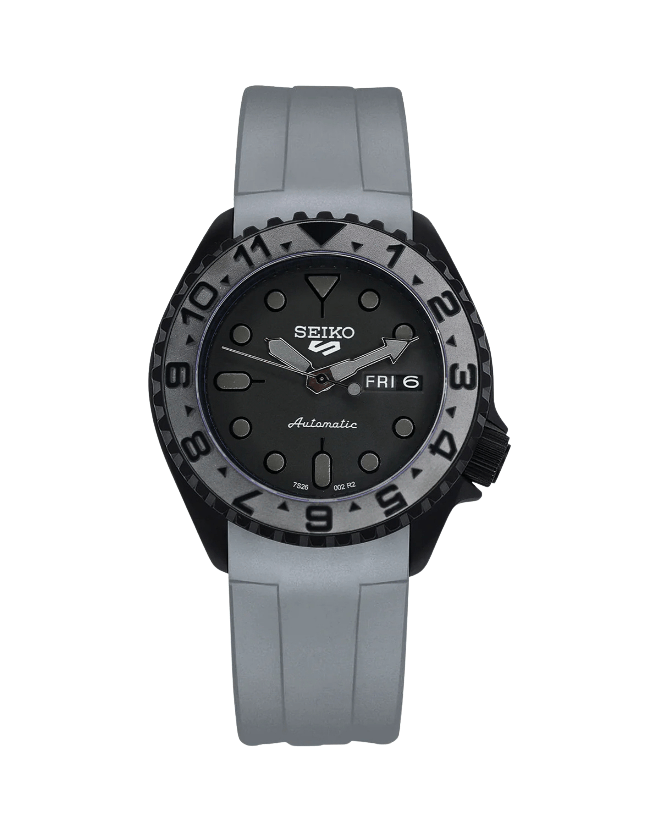 Custom Seiko Mod SKX Stealth Grey – ZJani Mods